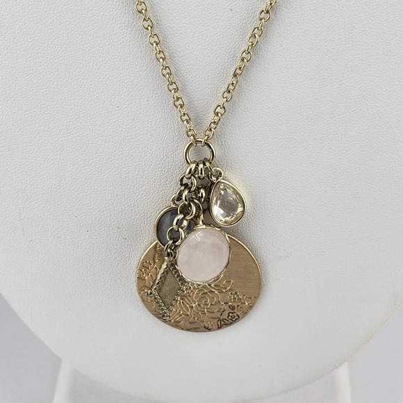 LOFT | Jewelry | Vintage Loft Charm Necklace Read | Poshmark